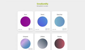 css-gradient-gradientify | PhotoshopVIP