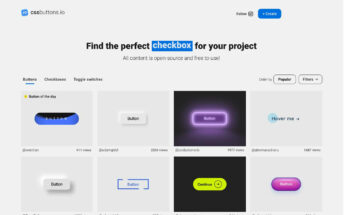 決定版?!50個のCSSボタンを一発コピペ、自分好みにカスタマイズできるCSSButtons.io | PhotoshopVIP